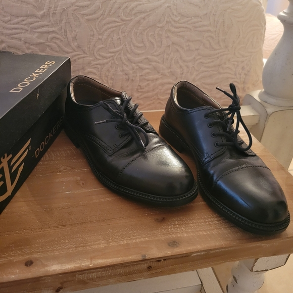 Dockers | Shoes | Mens Dockers Dress Shoes Black 9 2 M | Poshmark